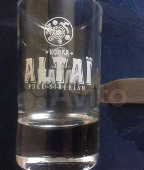 Стопка для водки с логотипом Алтай