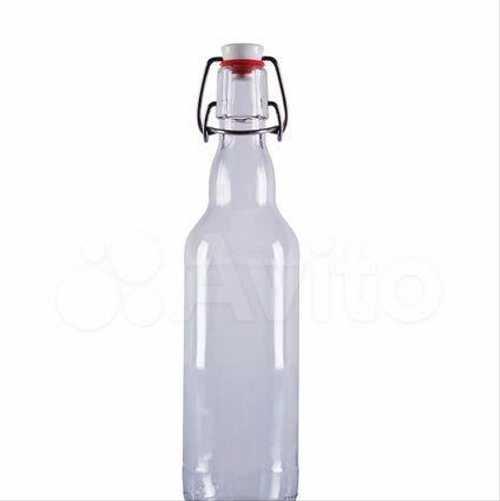 Бутылка бугельная 0,5 прозрачная