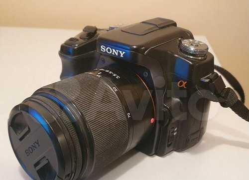 Зеркалка Sony dslr a100 с объективом Sony 18-70