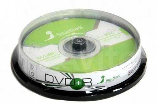 Диски SmartTrack DVD+R 4,7Gb 16x cake box 10