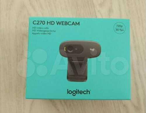 Web camera веб камера новая logitech c270
