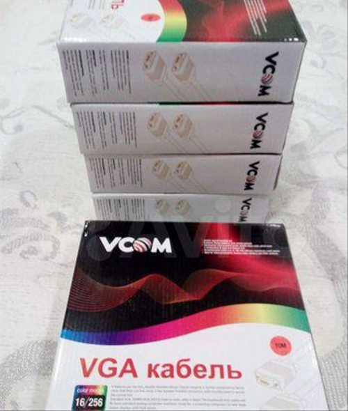 Кабель vga удлинительный 10м