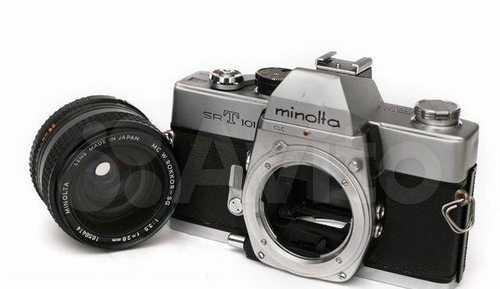Minolta SRT 101 + Minolta MC W.Rokkor-SG 28mm f3.5