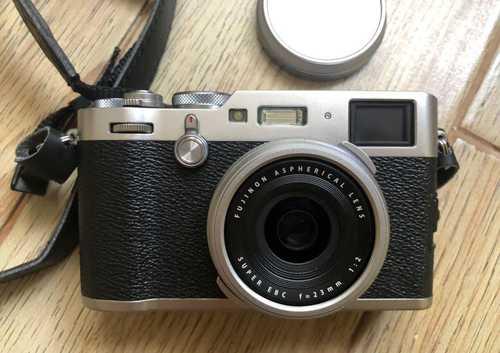 Фотоаппарат Fujifilm X100F серебро оригинал