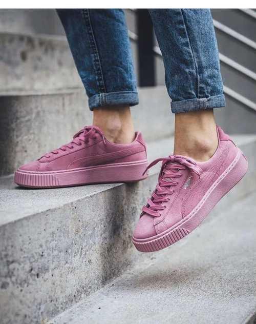 Кеды Puma Basket Platform R(38р.)