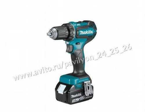 Дрель аккумуляторная makita DDF485RF
