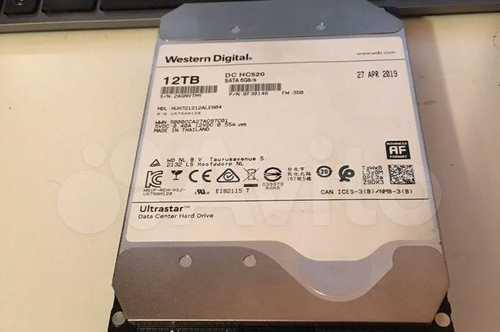 Жесткий диск 12Tb WD HUH721212ALE604