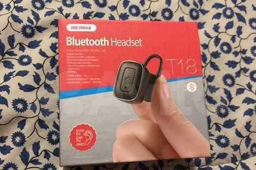 Bluetooth гарнитура remax T18