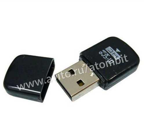 Картридер USB 2.0 AM - TF/microSD Орбита TD-503