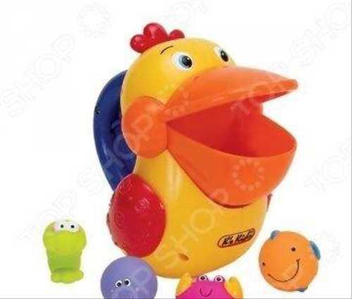 Развивающая игрушка "Голодный пеликан" для ванной