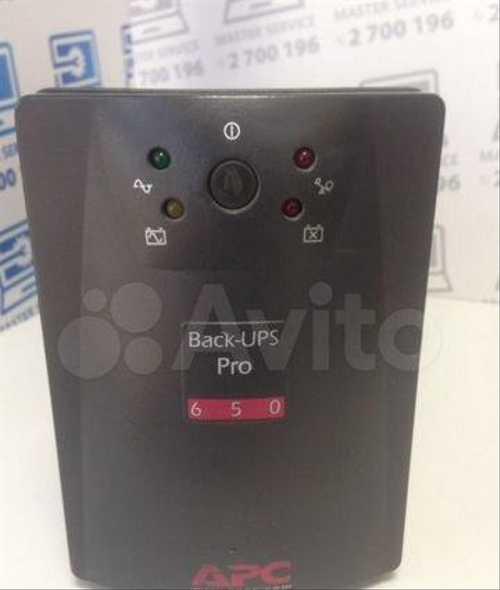 Ибп APC Back-UPS Pro BP650SI 650VA (без акб)