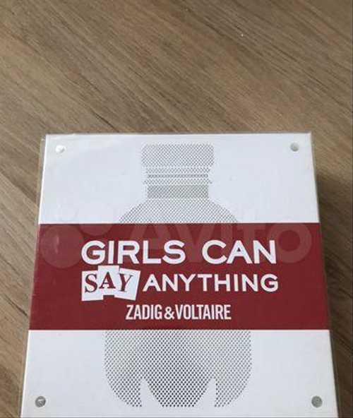 Zadig voltaire say anything. Zadig Voltaire girls can say anything.