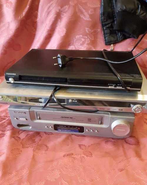 Старый dvd кассетный плеер