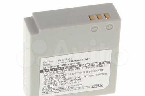 Аккумуляторная батарея IA-BP85ST, IA-BP85NF для камеры Samsung 850mAh