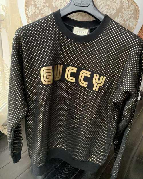 Gucci Guccy stars logo sweatshirt свитшот оригинал