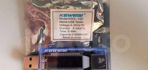 Usb тестер keweisi KWS-20