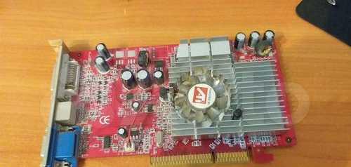 Видеокарта agp. Ati 9600pro agp8x 128mb