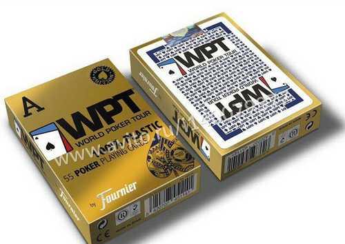 Карты Fournier WPT Gold Edition