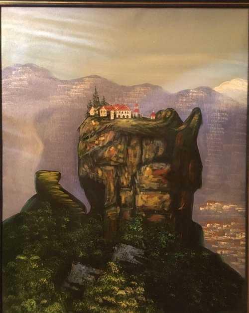 Картина из Греции - св. Гора Афон