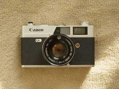 Canonet QL19 (Canon) - пленочный фотоаппарат
