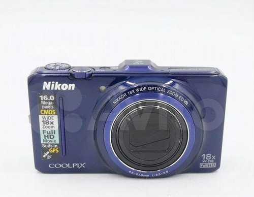 Nikon coolpix S9300 Blue s/n 43001456