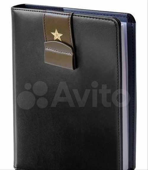 Ежедневник датированный InFolio 2021, черный, А5, 176 листов, ussr, black (AZ1037/black)