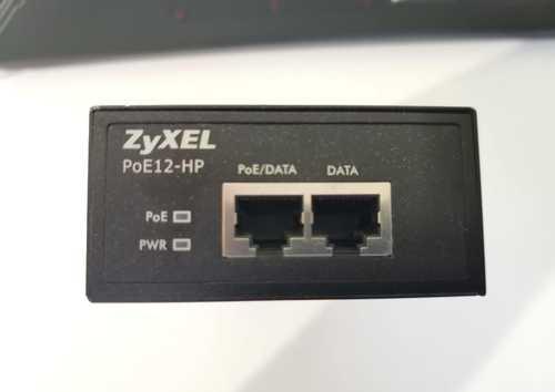 Инжектор PoE zyxel PoE12-HP