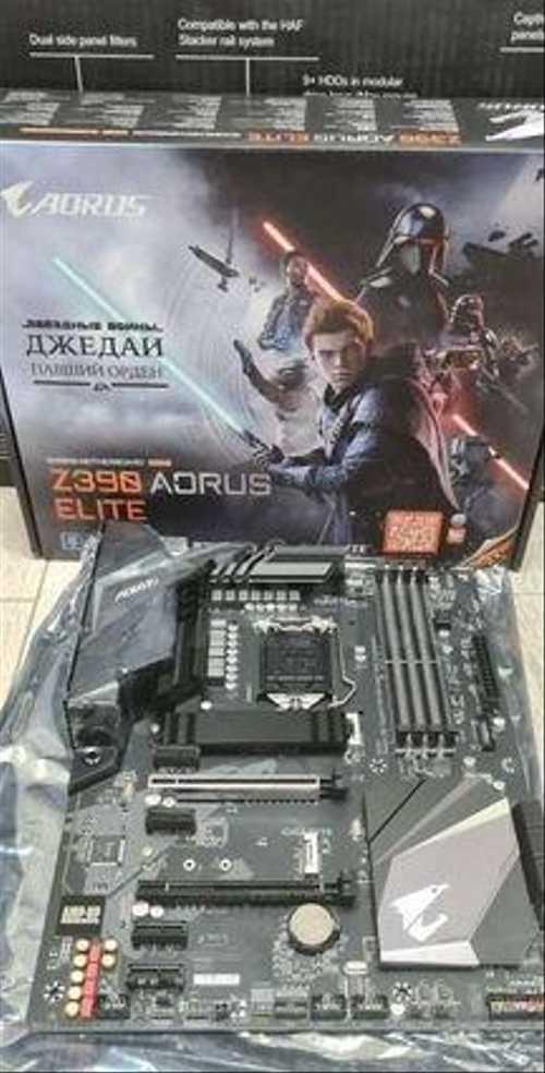 Новая Gigabyte Z390 Auros Elite, lga 1151v2