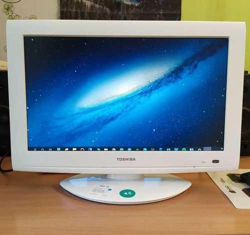 Телевизор ЖК 19'' toshiba 19AV704R HD (Белый)