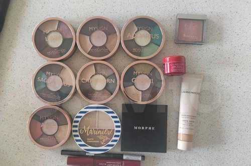 Набор косметики Morphe, Clarins, Rimmel, Laura Mer