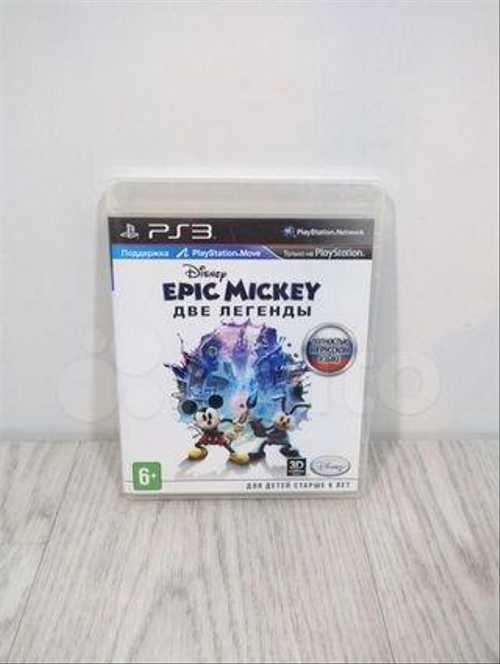 Игра PS3 Disney Epic Mickey Две Легенды