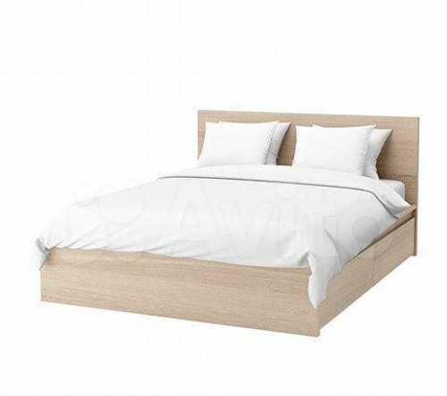 Кровать IKEA Malm икеа Мальм + матрас 160х200