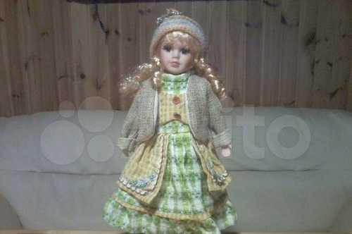 Кукла фарфоровая, коллекционная, Porcelain doll