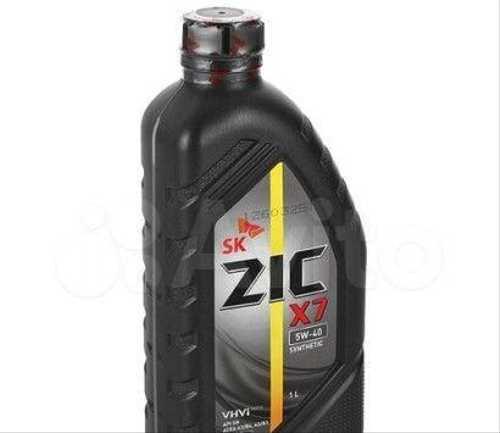 Масло моторное ZIC X7 5W40 SN 1л