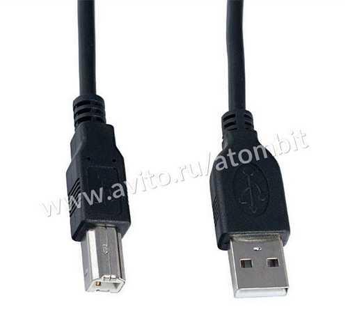 Кабель USB 2.0 AM - BM 5,0 м, Perfeo U4104