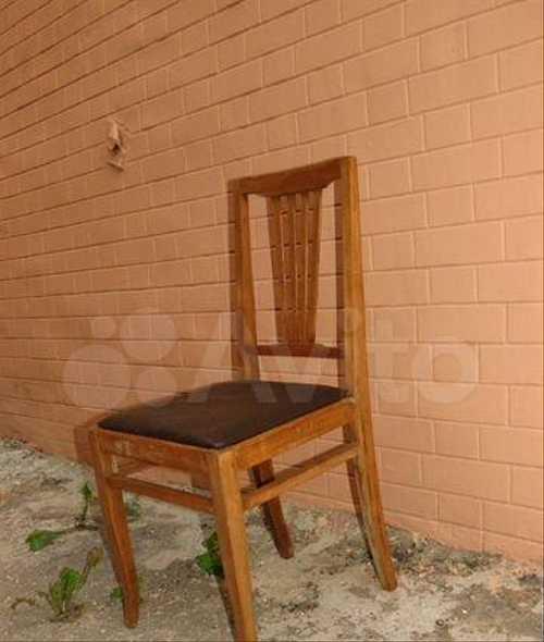 Дубовый советский стул 1940-50-х годов