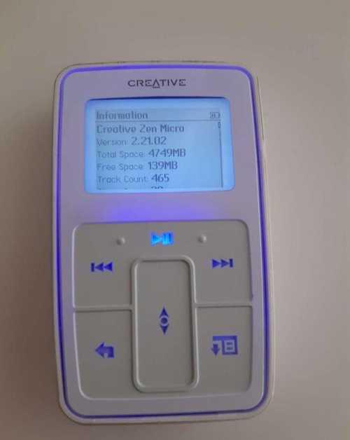 MP3 плеер Creative ZEN Micro 5Gb
