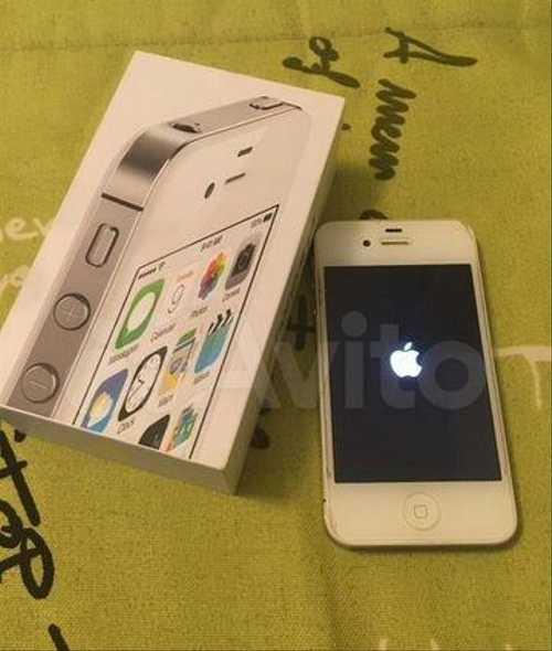 iPhone 4S белый 8Гб