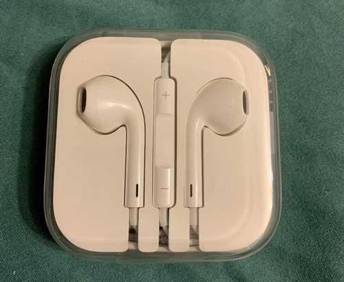 Оригинальные наушники гарнитура Apple EarPods