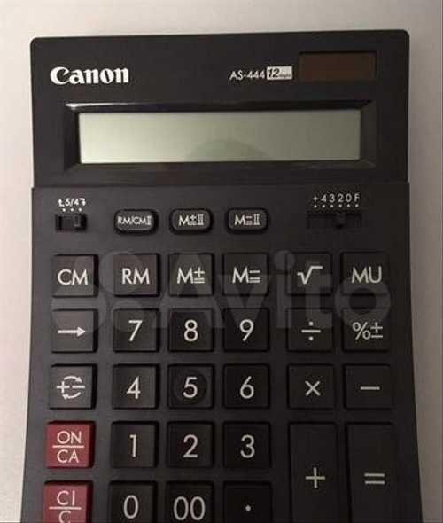 Калькулятор Canon новый