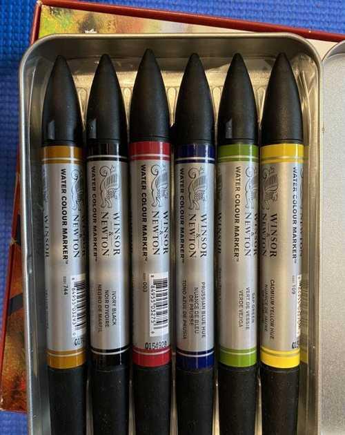 Winsor & newton акварельные маркеры