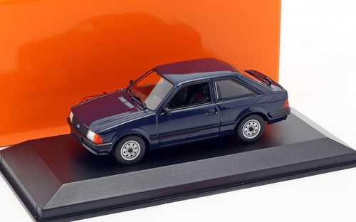 Maxichamps ford escort 1981 blue 940 085000