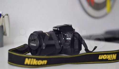 Зеркальный фотоаппарат Nikon d5200+Объектив Tamron