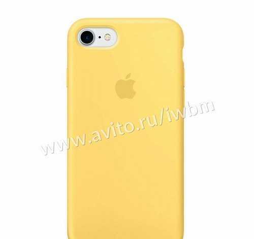 Чехол силиконовый для iPhone 8/7, "жёлтая пыльца"