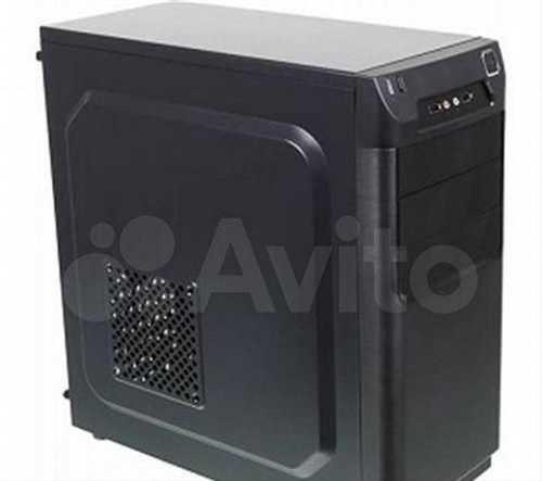 Корпус MidiTower accord A-305B, w/o PSU, Black #ACC-B305