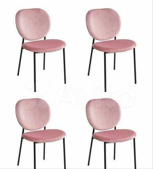 Комплект стульев Стул MOD G062-78 розовый, велюр M