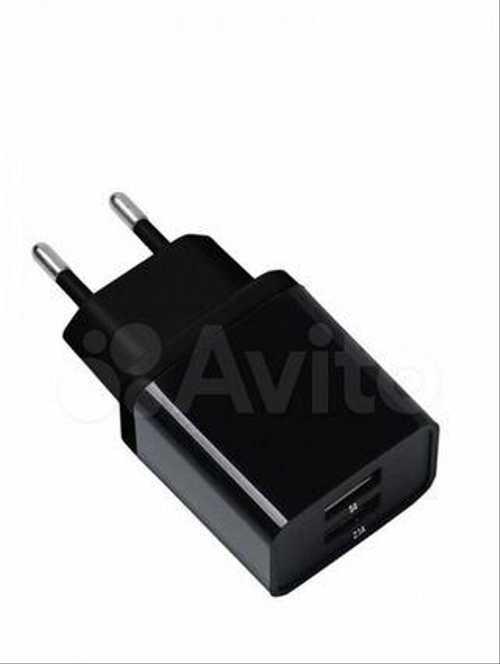 Сетевой адаптер 2USB 3.1A Exployd Classic Black
