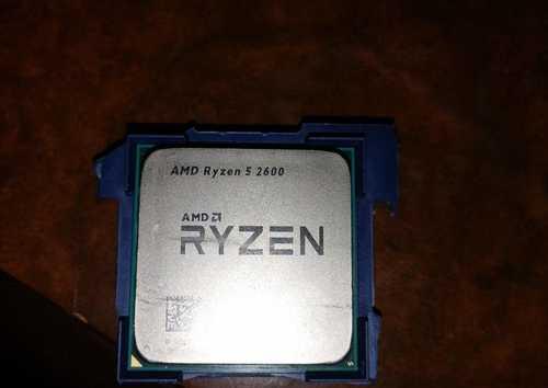 Процессор Ryzen 5 2600, сломаны две ножки и погнут