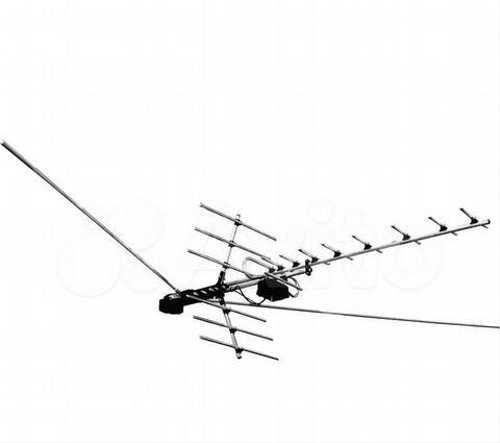 Антенна телевизионная дельта (1564) Н1381A.01F активная F-коннектор
