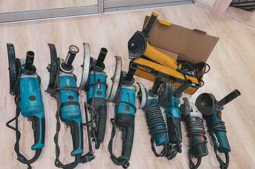 Болгрки bosch, makita, dewalt, metabo